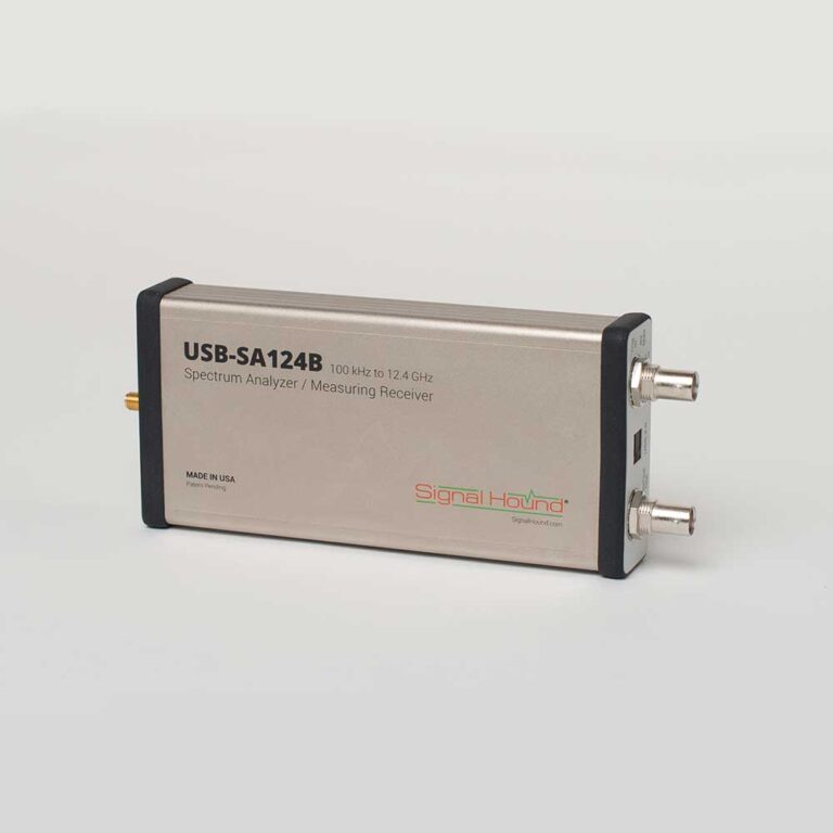USB-SA124B — 12.4 GHz Spectrum Analyzer | SignalTronics